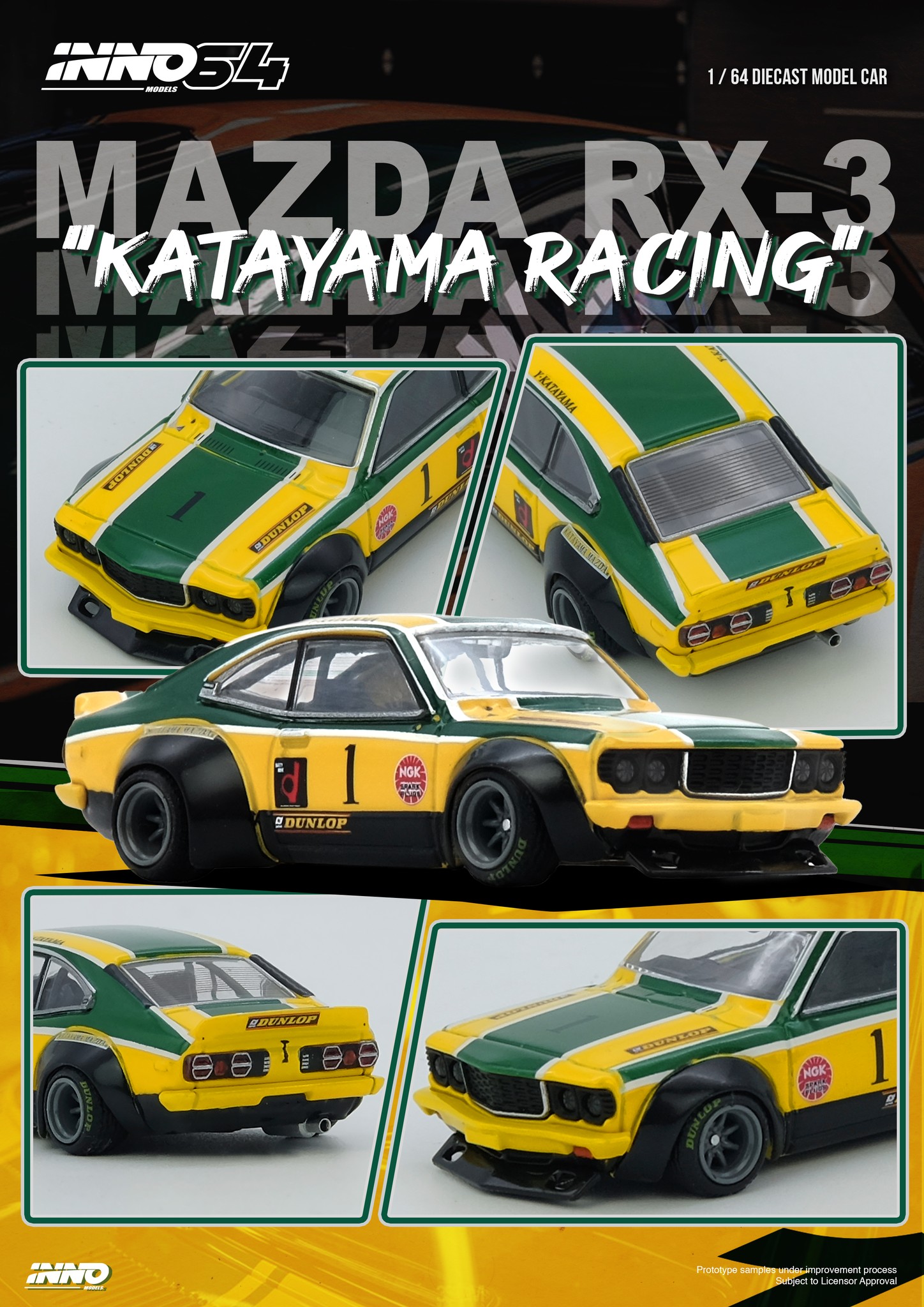 [Pre-Order Closed] IN64-RX3-KTYM – MAZDA SAVANNA RX3 “KATAYAMA RACING ...